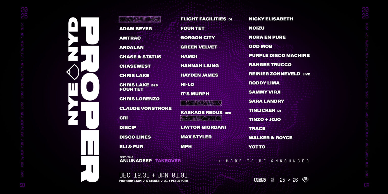 NYE Proper | Petco Park Events